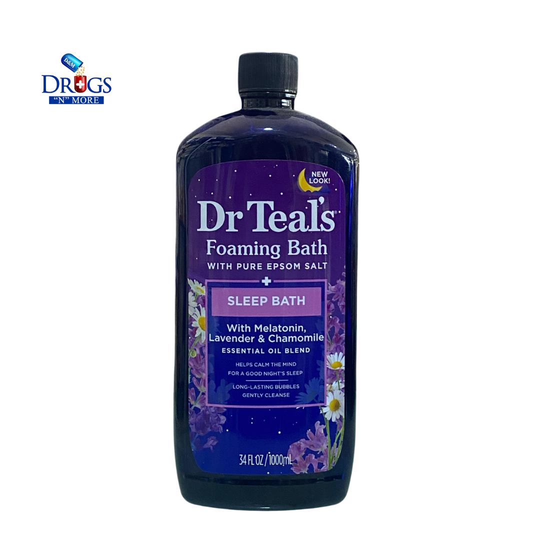 Dr Teals Foaming Bath – Sleep Bath – Melatonin - drugsnmoreonline.com